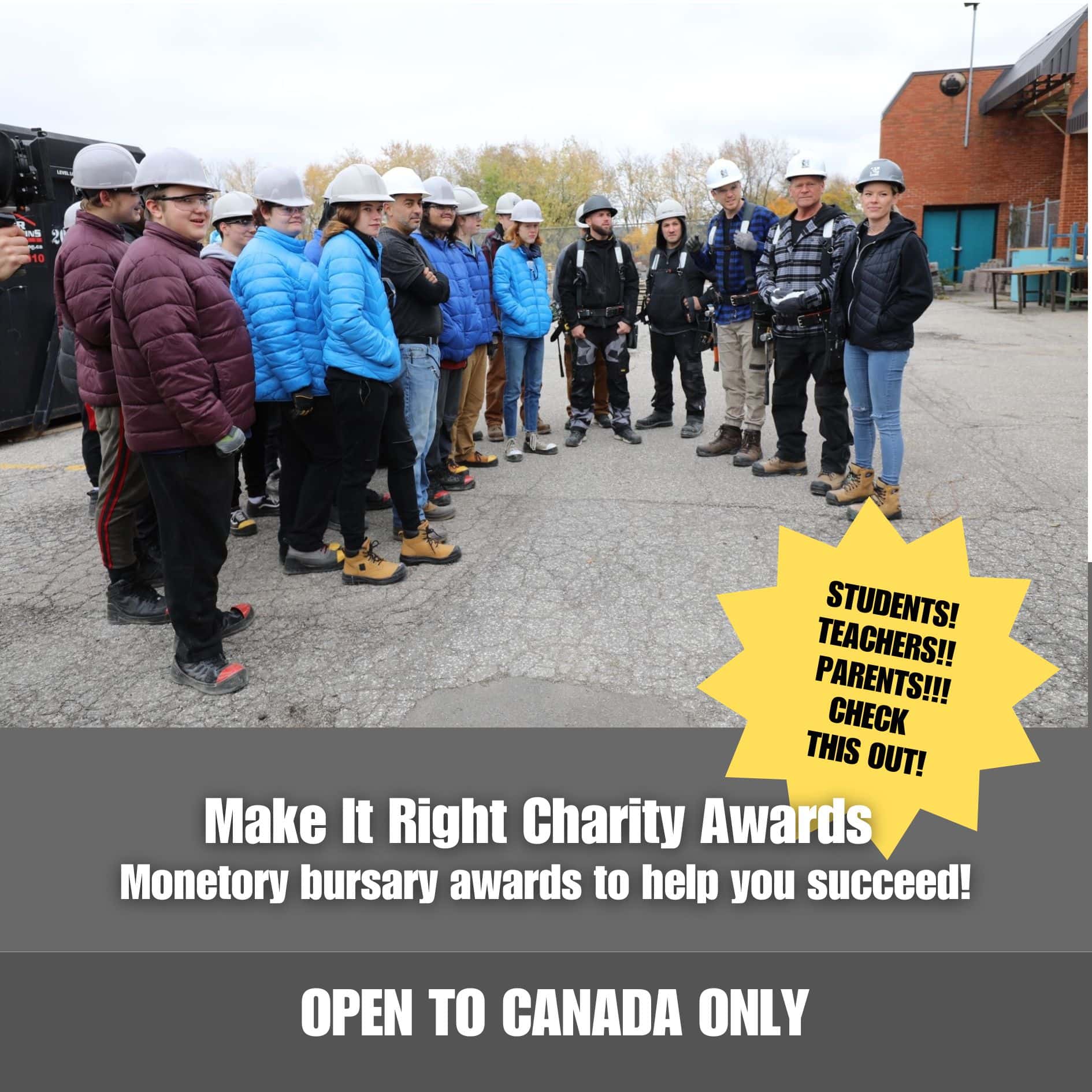 The Make It Right Charity Award - Make It Right®